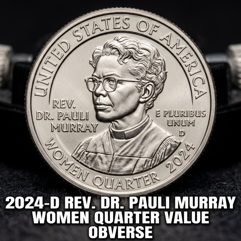 2024-D Rev. Dr. Pauli Murray Women Quarter Worth More Than You Think ...